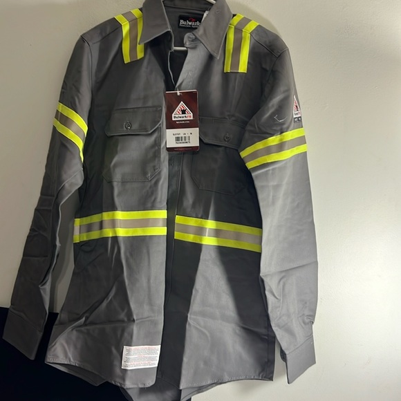 bulwark | Shirts | New Mens Midweight Fr Enhanced Visibility Uniform ...